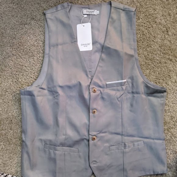 Jackets & Coats | Gray Suit Vest | Poshmark